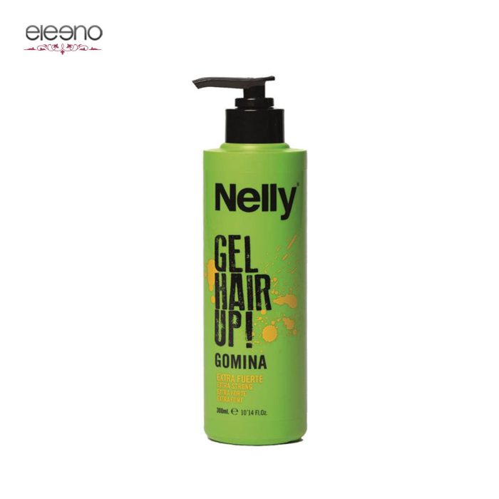 ژل موی قوی هیر آپ نلی 300 میل Nelly Gel Hair Up Extra Strong • الینو