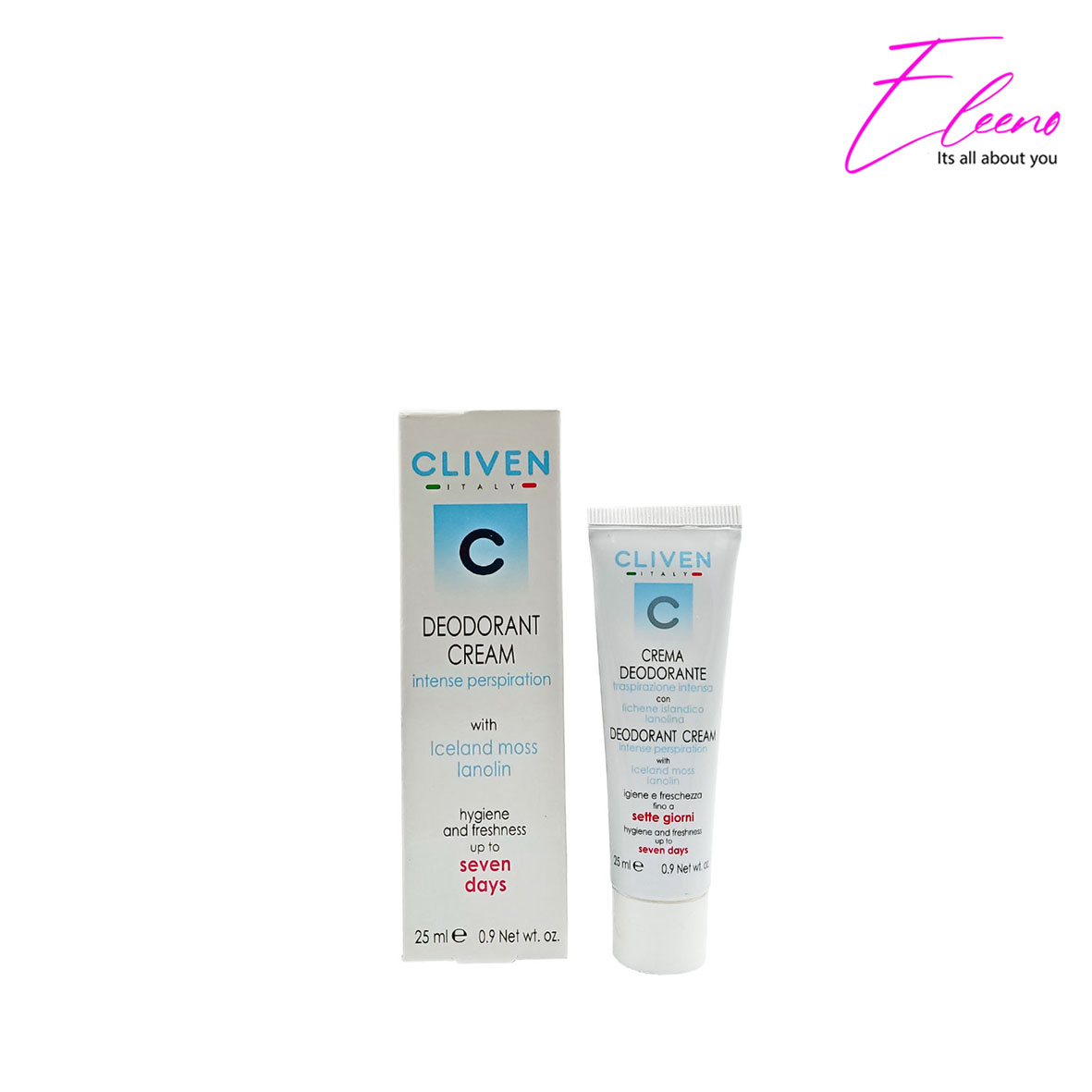 مام کرمی کلیون ضد تعریق Cliven 7 Days Deodorant Cream • الینو