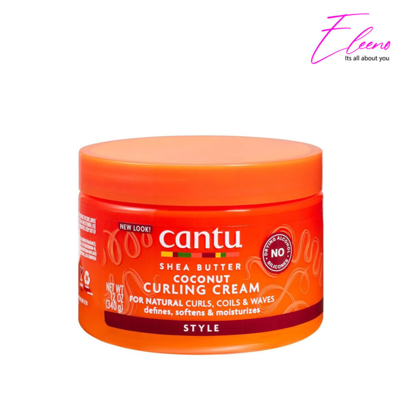 کرم فر کننده کانتو حاوی عصاره نارگیل Cantu Coconut Curling • الینو