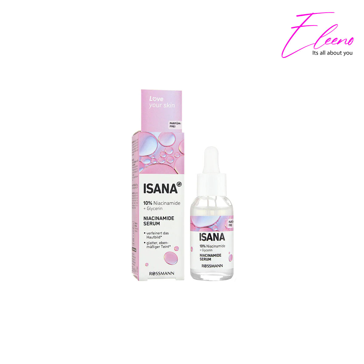 Luxus Isana Niacinamide Serum Bilder